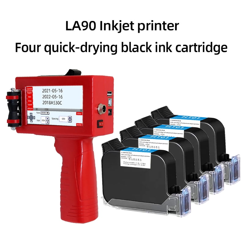 Mini Portable Printer, 2D Barcode Handheld Printer, Pattern Label ...