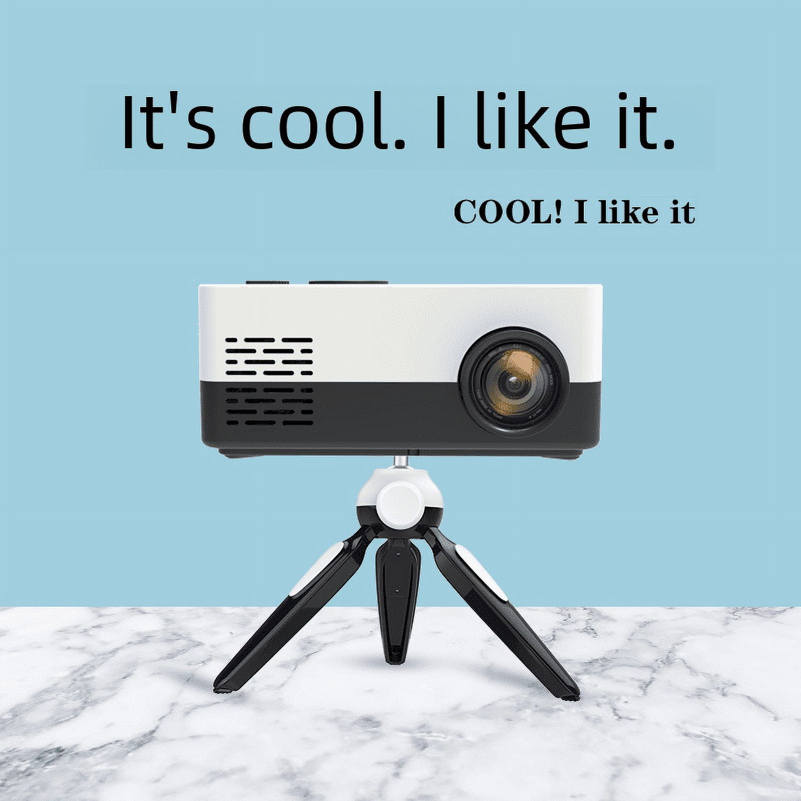 Mini Portable Projector LED Projector with Stand Portable - Walmart.com