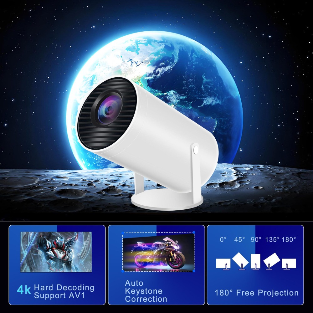 Mini Portable Projector, Spotlight Projector, Mini Projector with Wifi ...