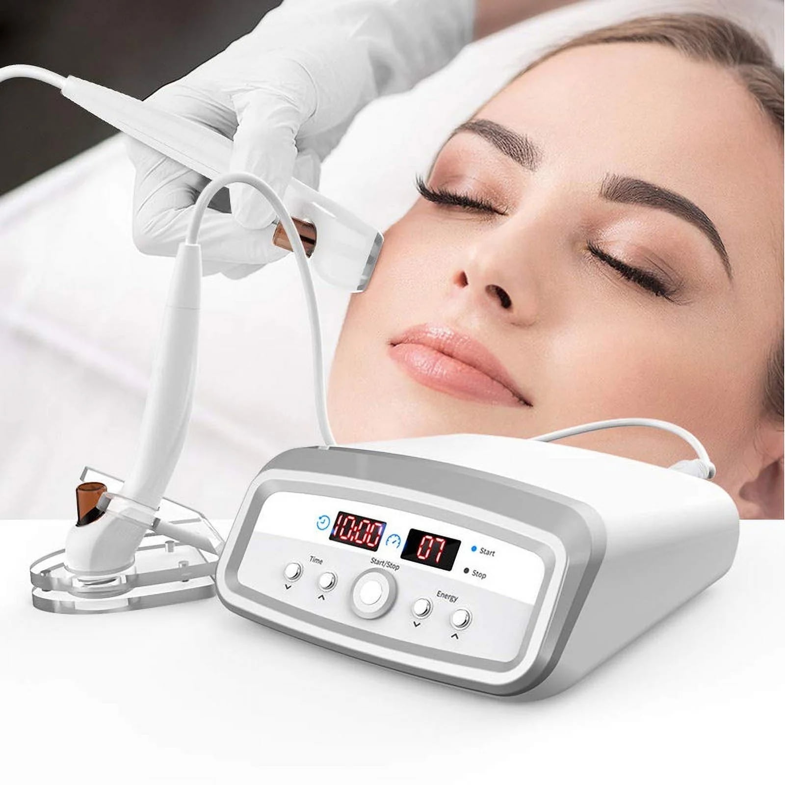 Mini Portable Radio Frequency RF Machine, Face Anti-aging Skin Care Skin Rejuvenation, 1 Probes ...