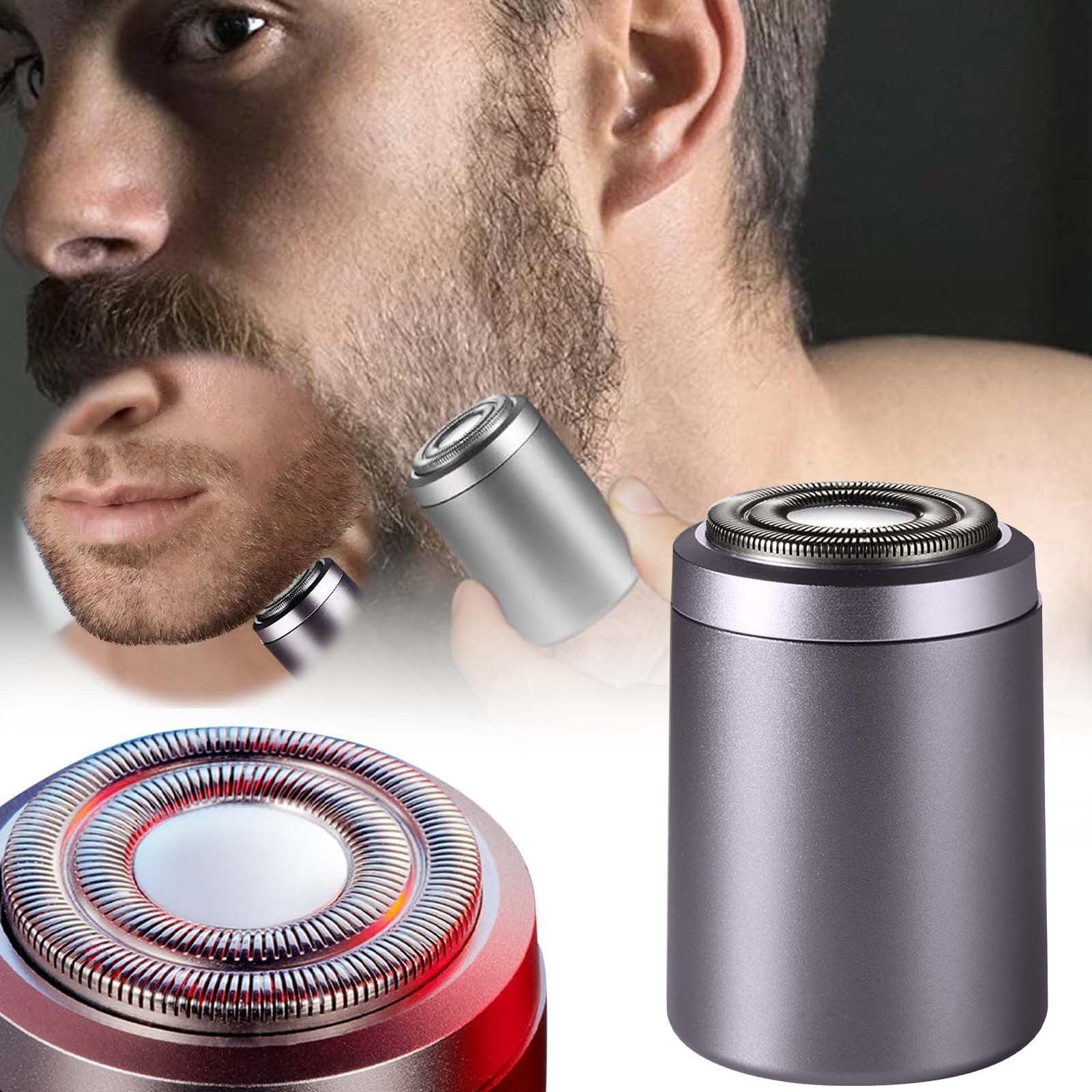 Mini Portable Shaver For Men Travel Small Steel Women Face Shaver Peach ...