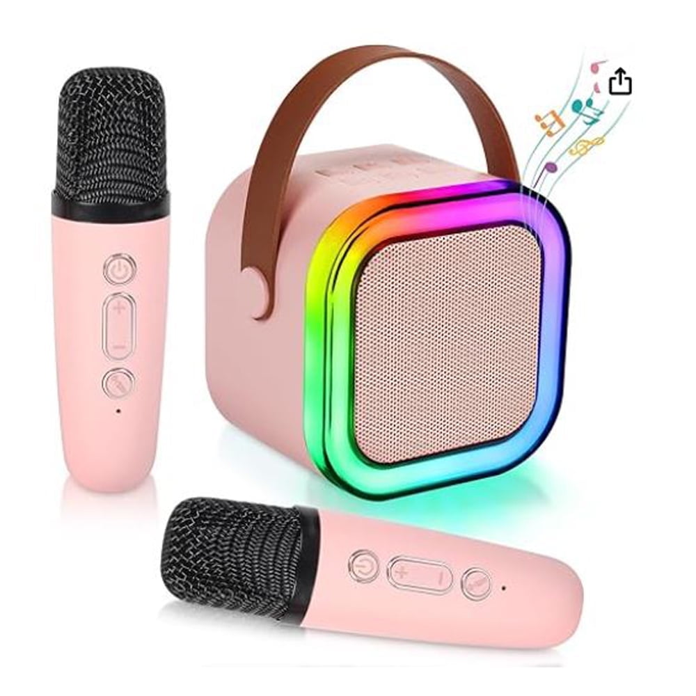 Mini Portable Singing Machine Bluetooth Speaker Karaoke Voice Changer ...