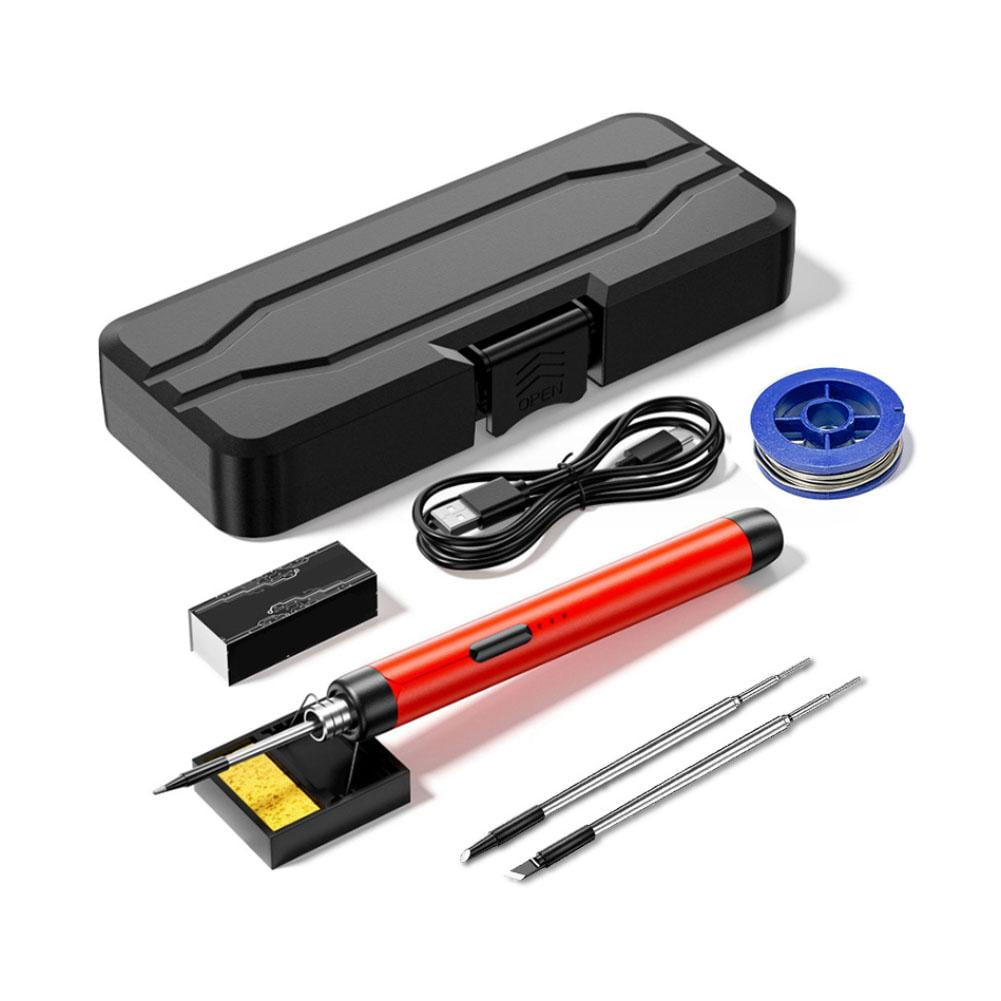 Mini Portable Soldering Irons Pen Torch Welding Tool Rechargeable USB ...