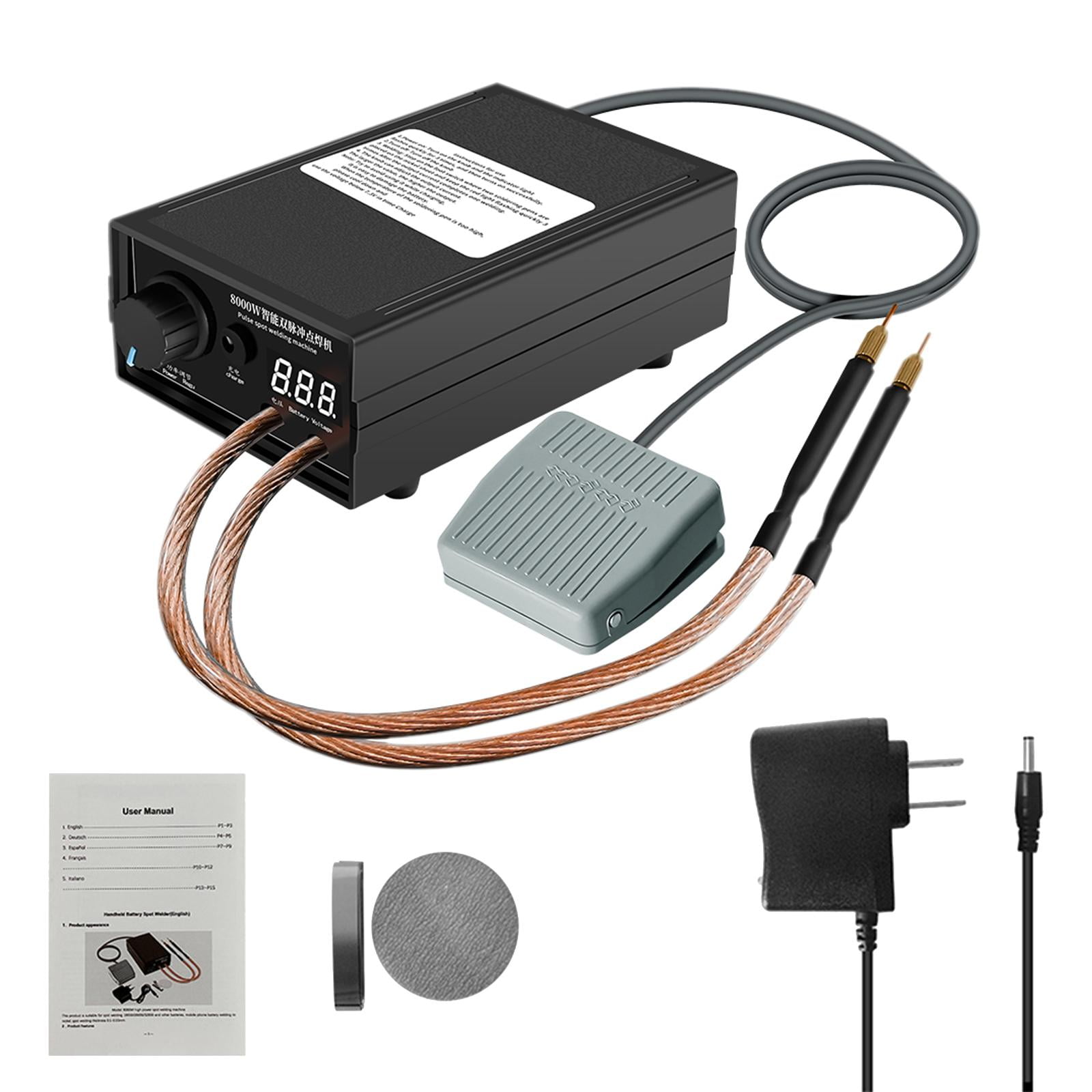 Mini Portable Spot Welder Spot Welding Tool, DIY Accessory 0.1mm-0.3mm ...