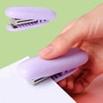 Mini Portable Stapler with 50 Staple Capacity, Effortless Compact ...