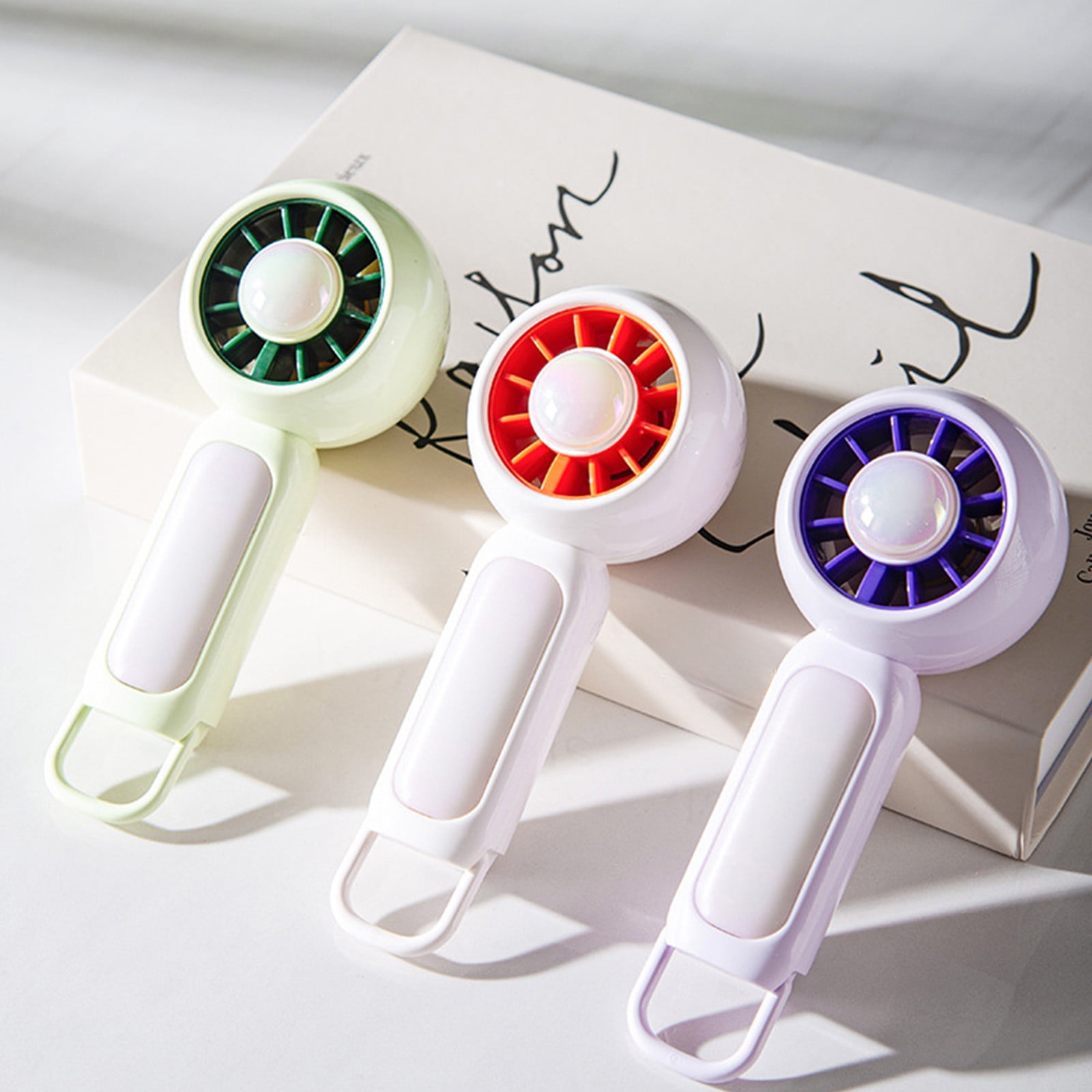 Mini Portable USB Fan, Rechargeable Handheld Fan, Lightweight Design ...