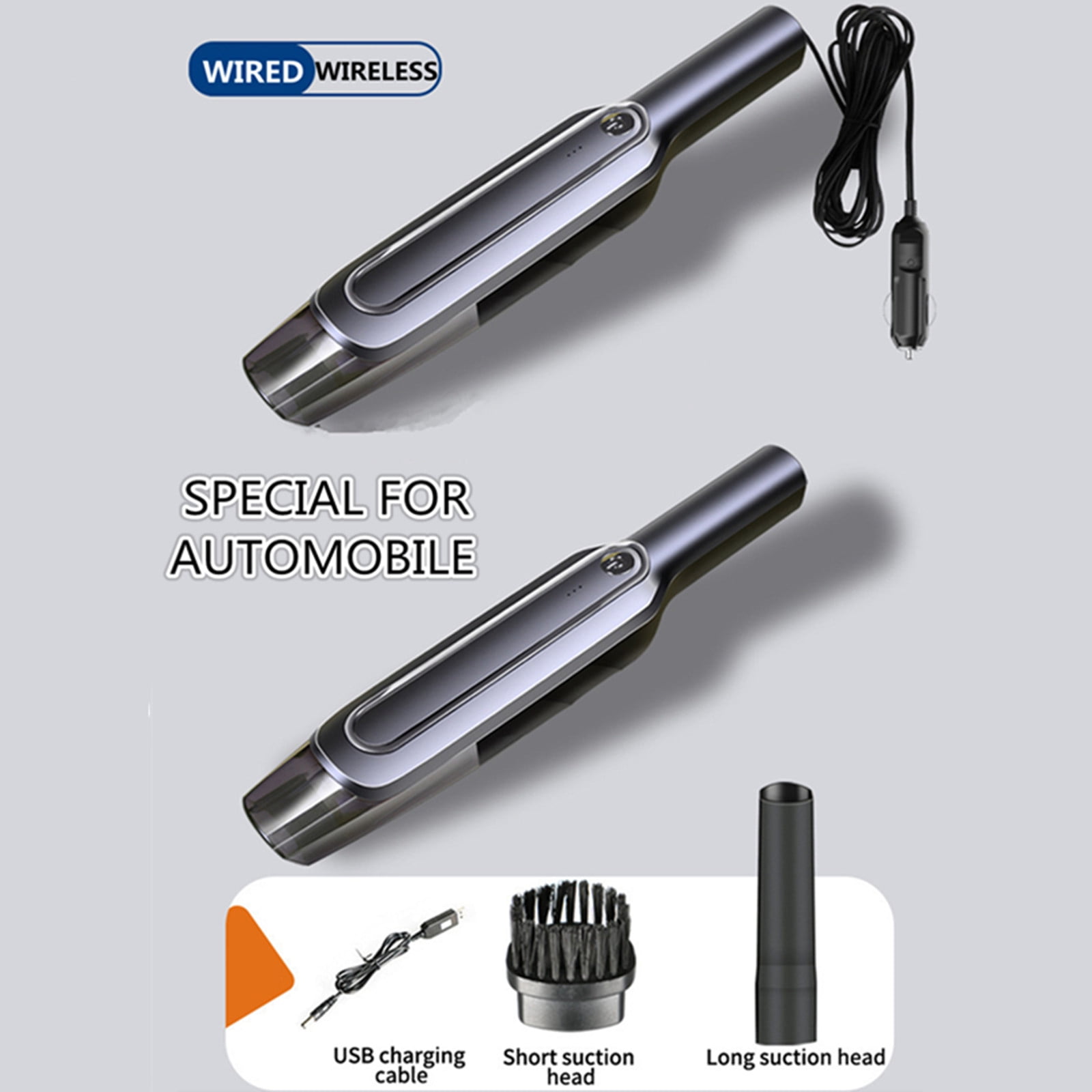 Mini Portable Vacuum, Powerful Suction Handheld Vacuum, Compact ...