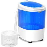 HOMCOM 2-In-1 Compact Washer and Spin Dryer, 1.38Cu.Ft Automatic, 8 ...