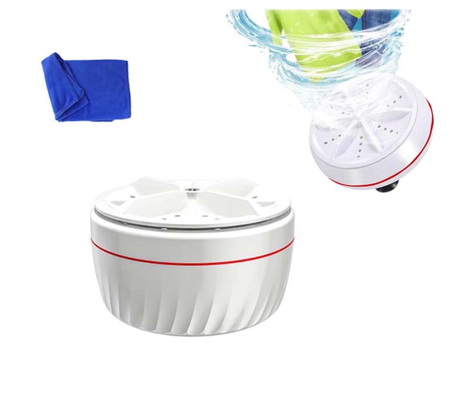 Mini Portable Washing Machine With Suction Cups, Pocket Washer for Sink ...