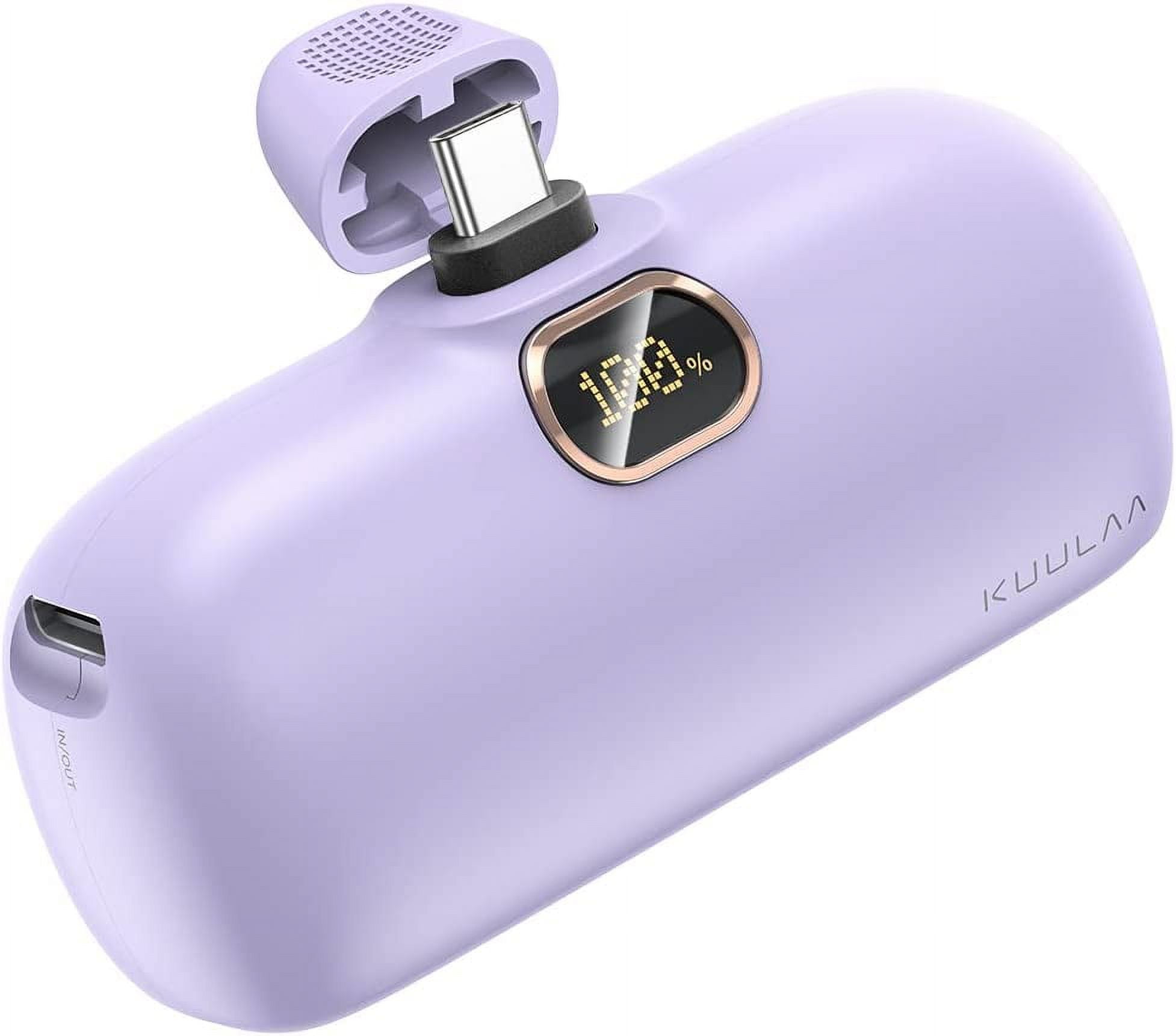 Mini Power Bank for Android, 5000mAh Mobile Phone USB C Portable ...