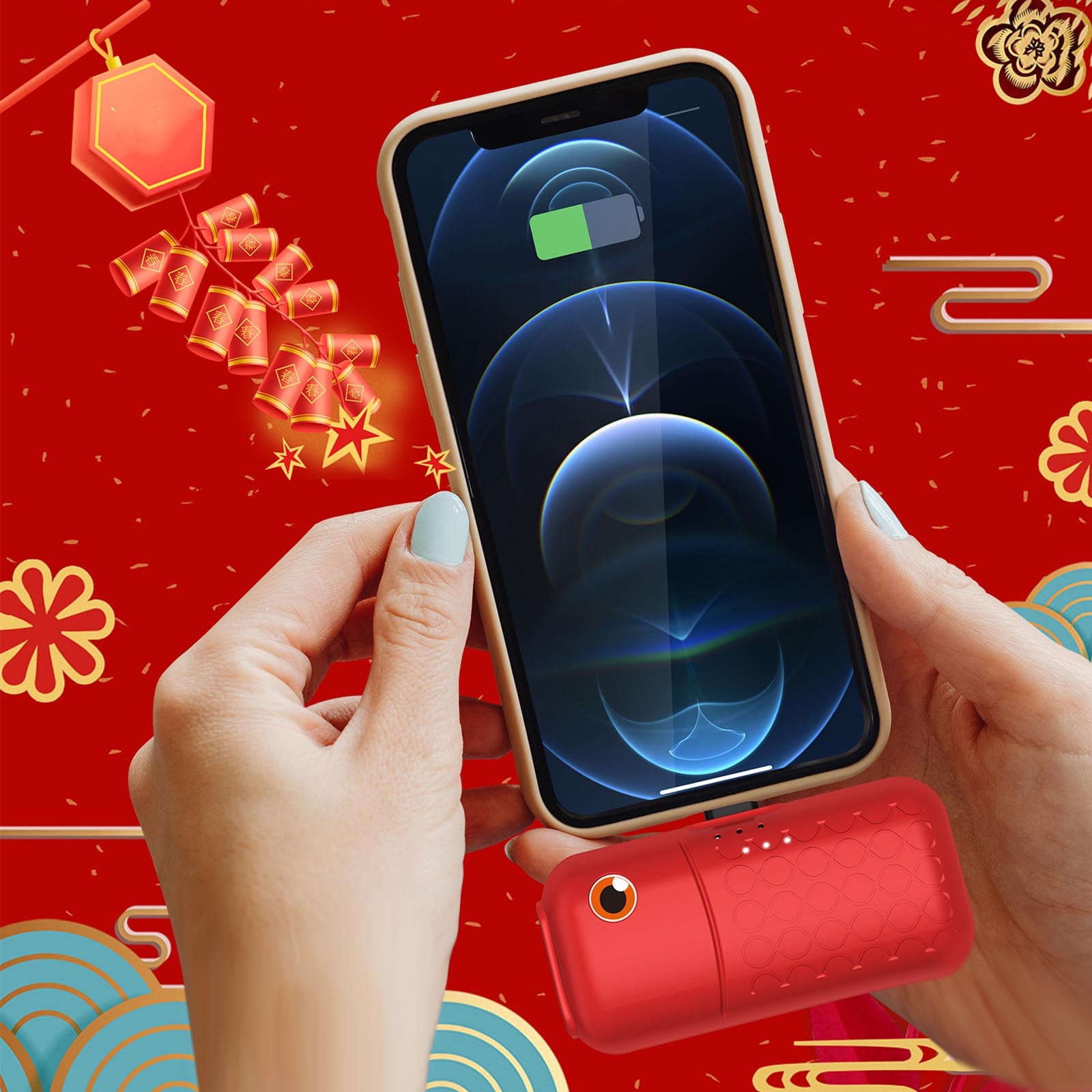 Mini Power Bank Capsule Actual Standard 3000mAh Large Capacity Small ...