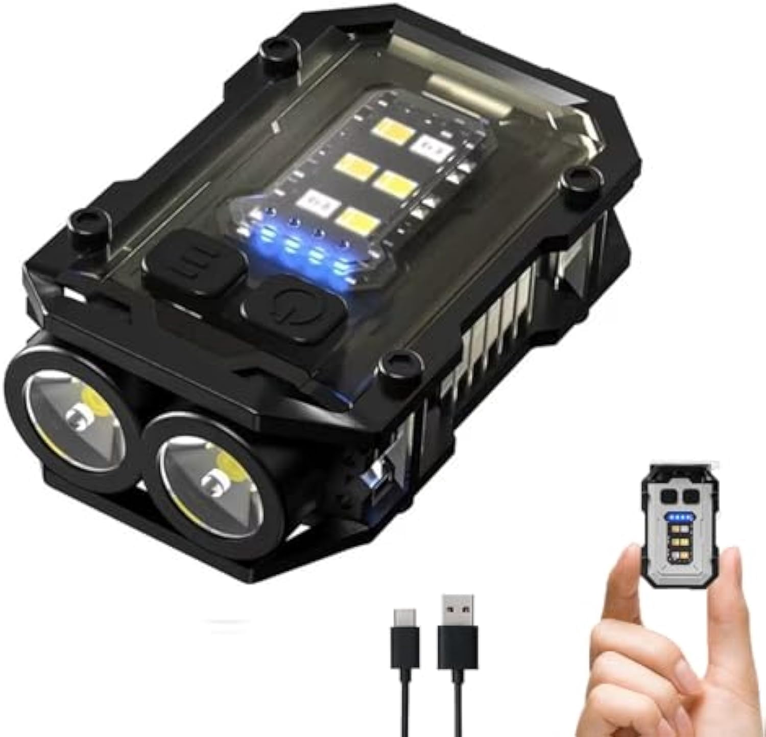 Mini Powerful Flashlight XGPNew Version 1200LM, Rechargeable Mini ...