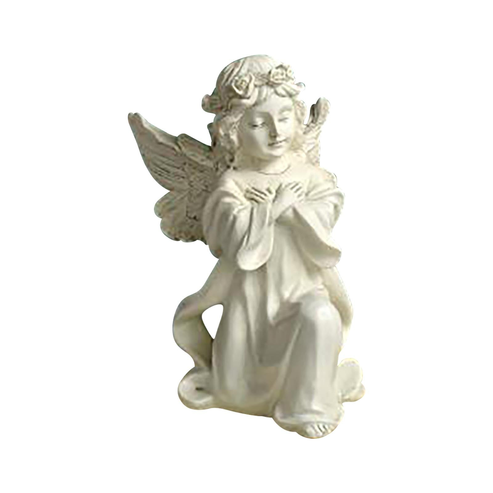 Mini Praying Angel Statue, Guardian Angel Figurines Resin Sculptures ...