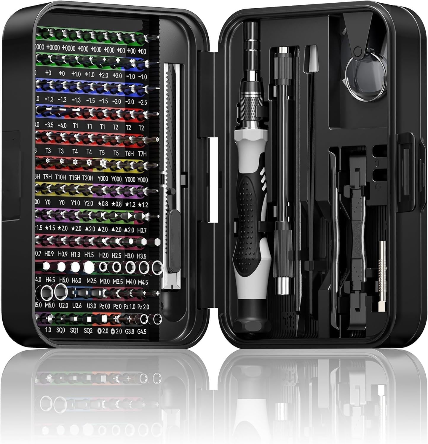 Mini Precision Screwdriver Set With Color-Coded Identification, 132 In ...