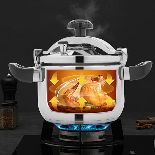 Mini Pressure Cooker Aluminum Pressure Canner Steaming Explosion Proof ...