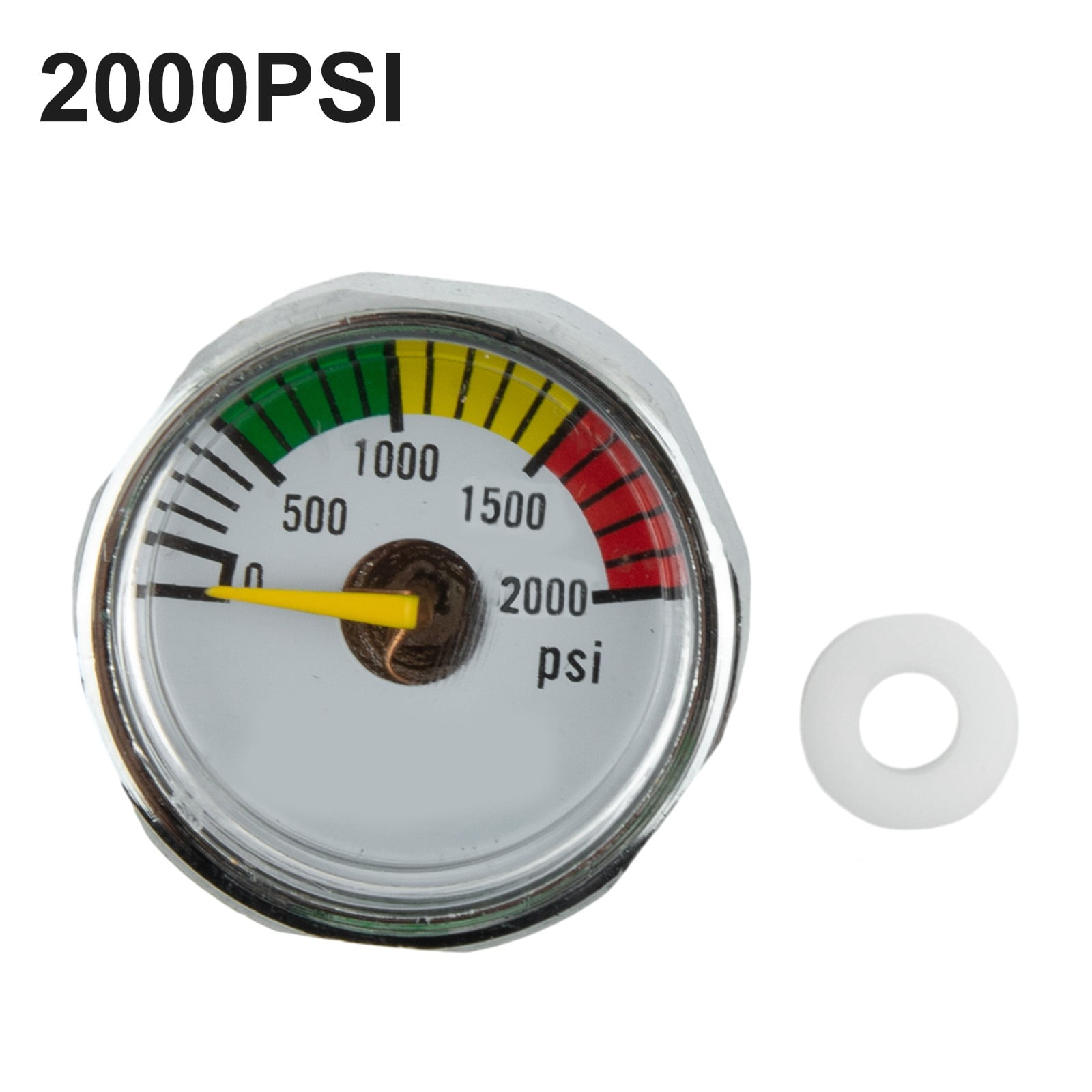 Mini Pressure Gauge for Air Compressors and High Pressure Valves M10*1. ...