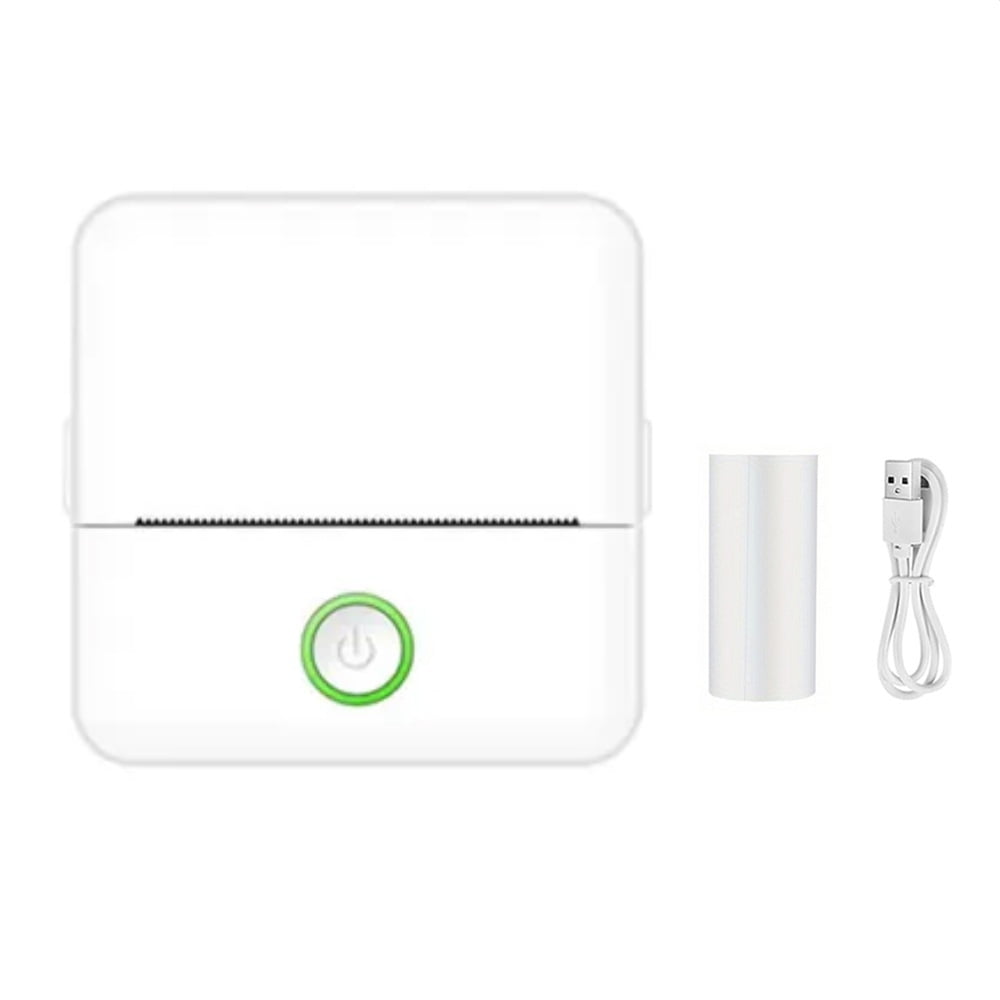 Mini Printer, Inkless Sticker Maker, Free Cut Small Pocket Printer ...