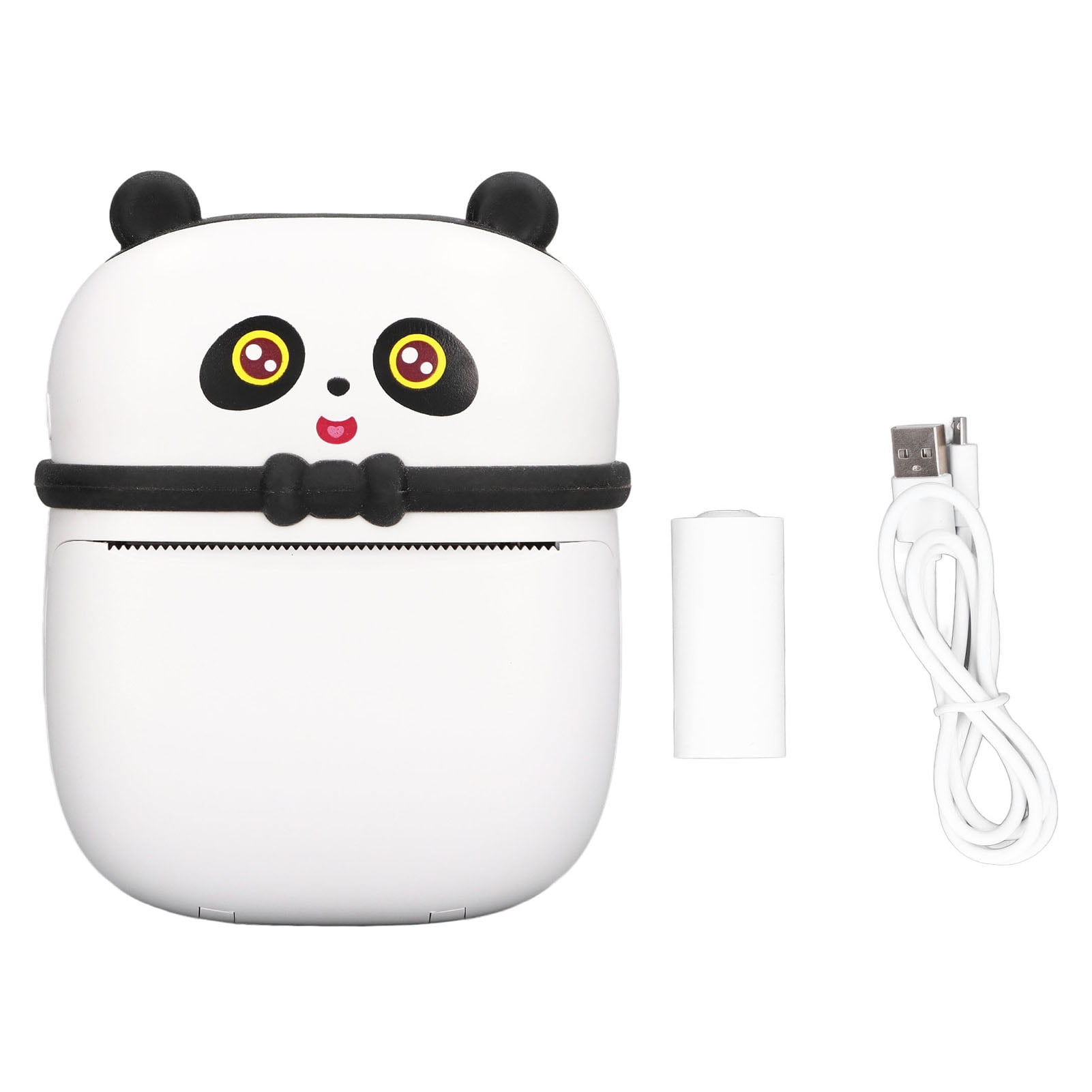 Mini Panda Shape Pocket Printer, Multifunctional Portable HD Pocket ...