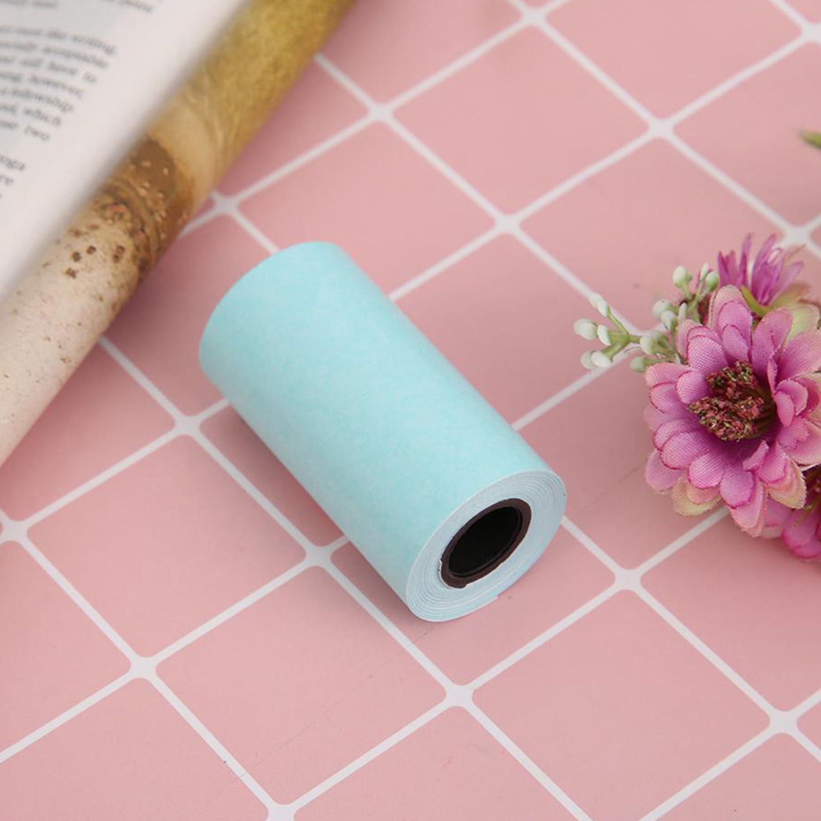 Mini Printer Paper, Semi-Transparent Sticker Thermal Paper, Self ...