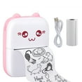 Mini Printer Portable, Pocket Thermal Printer, Wireless Bluetooth ...