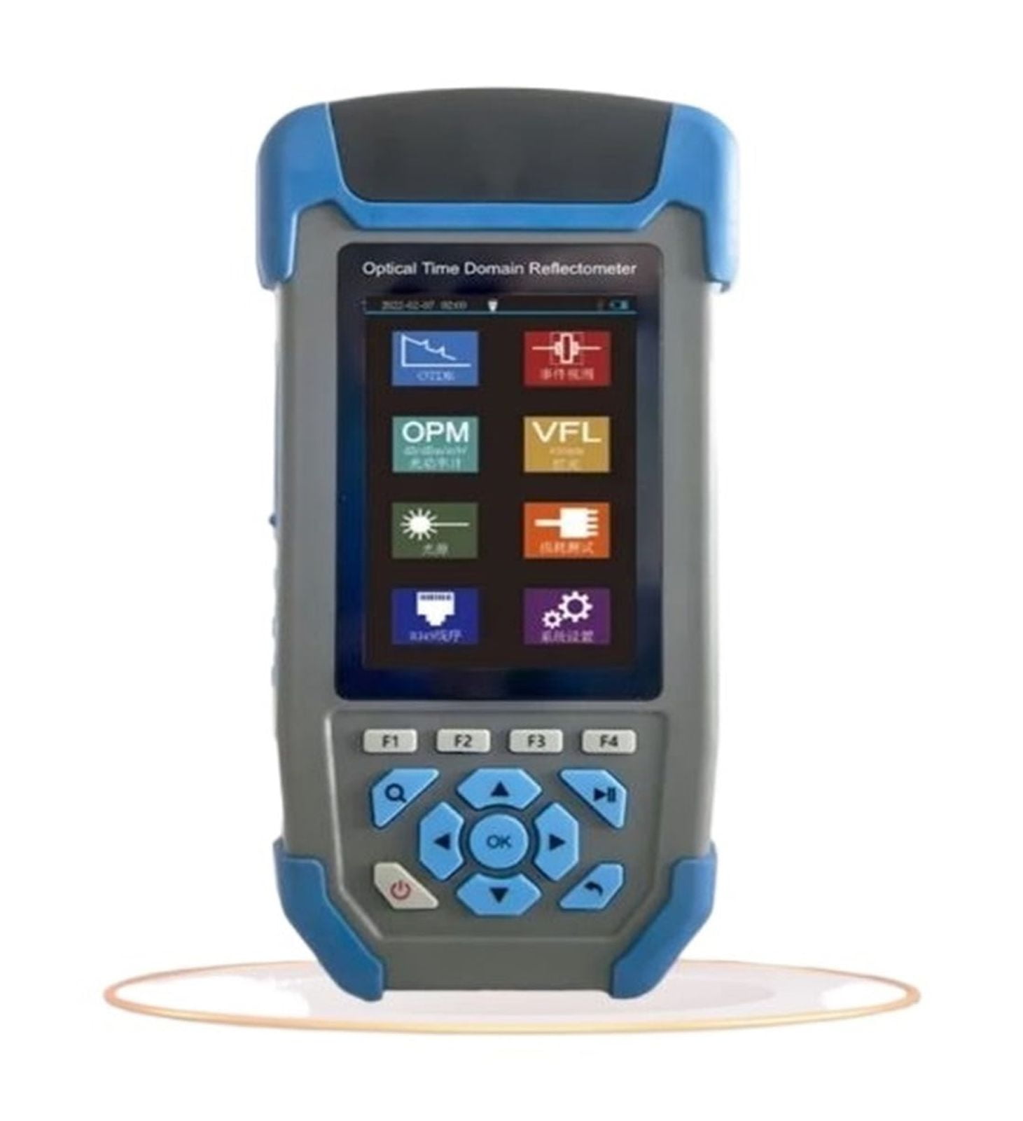 Mini Pro OTD Fiber Optic Reflectometer 1310/1550nm With VFL OLS OPM ...