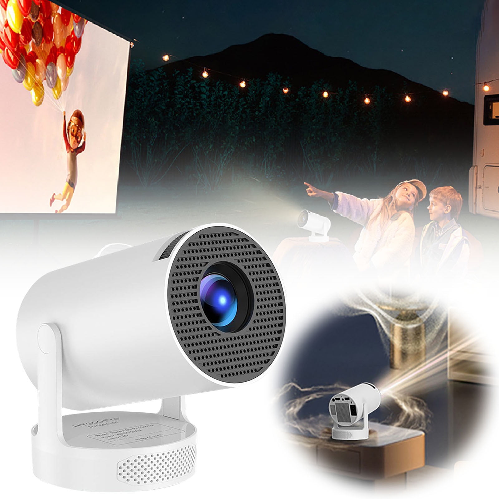 Mini Projector Compact Video Projector With Built In Speakers And ...