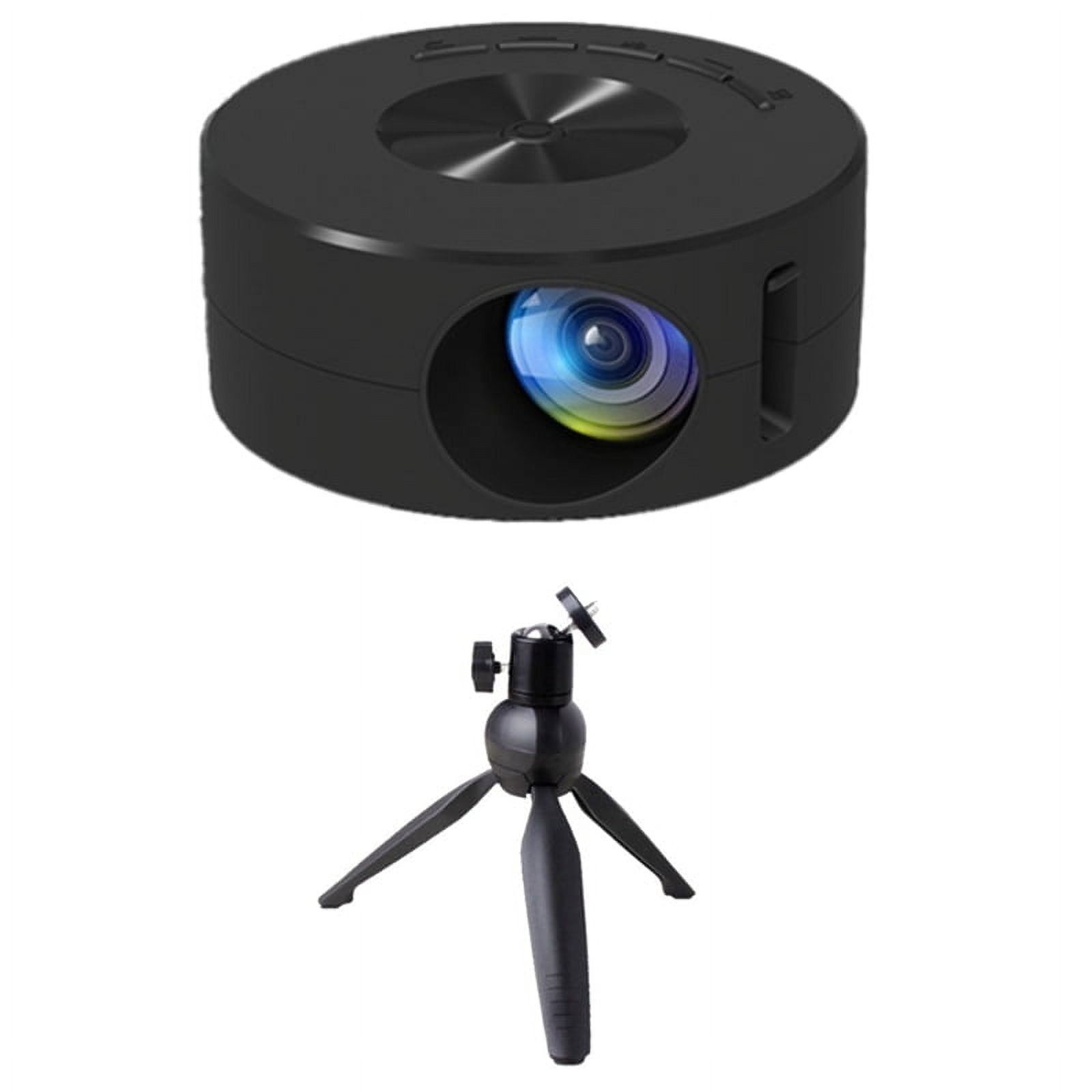 Mini Projector LED Home Media Player Audio Portable Projectors with ...