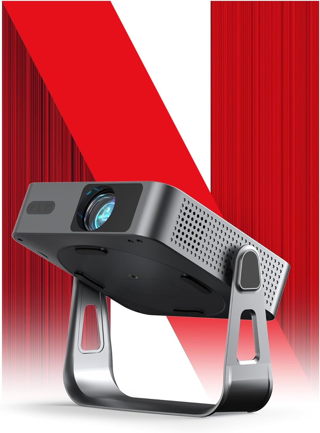 Mini Projector Smart with WiFi and Bluetooth, Auto Focus & Keystone ...