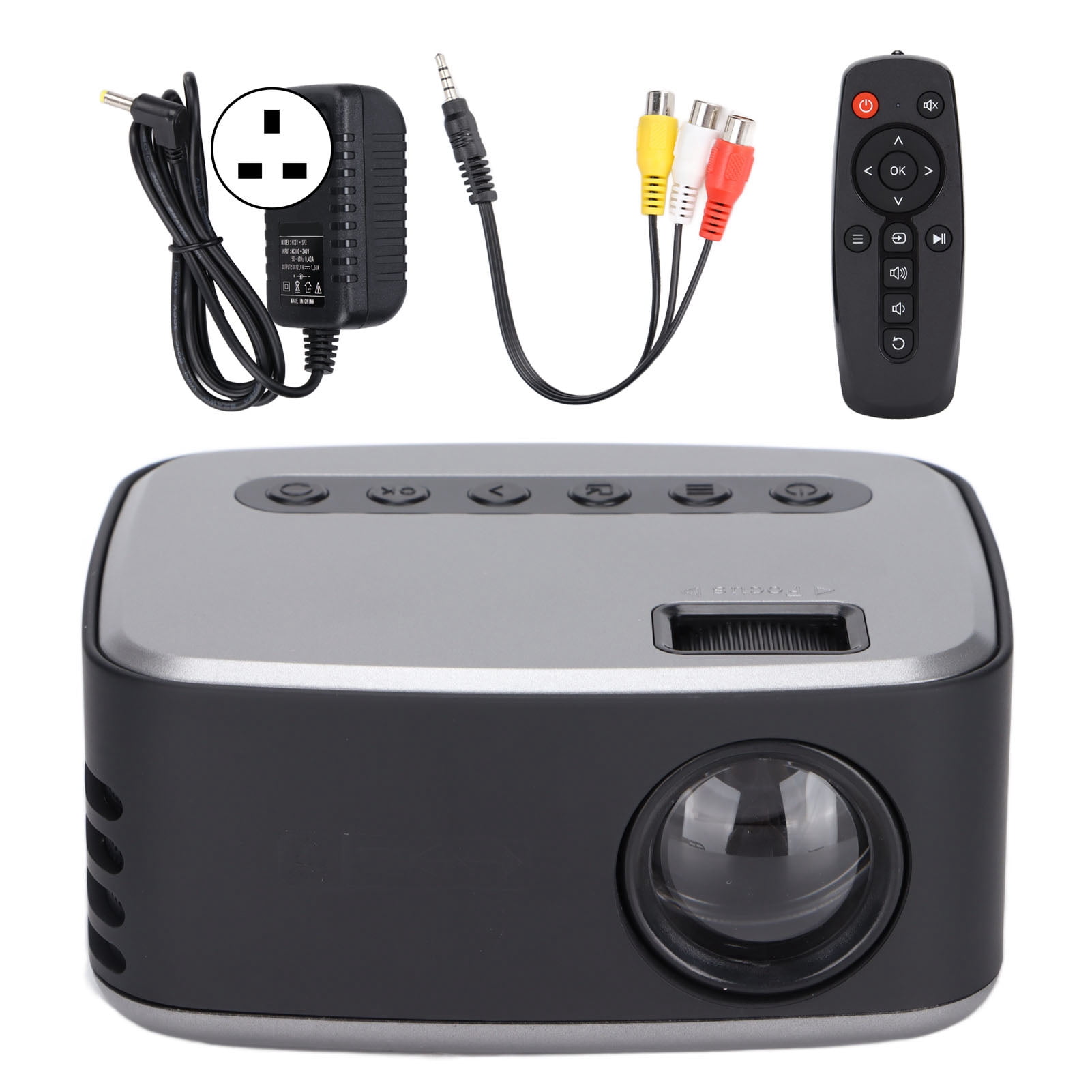 Mini Projector Video Smart LED Projecter with HD Multimedia Interface ...