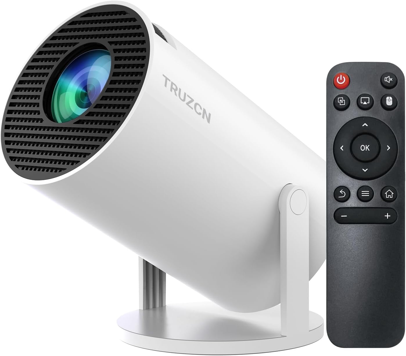 Mini Projector with WiFi 6 and Bluetooth 5.2, Portable Projector Built ...