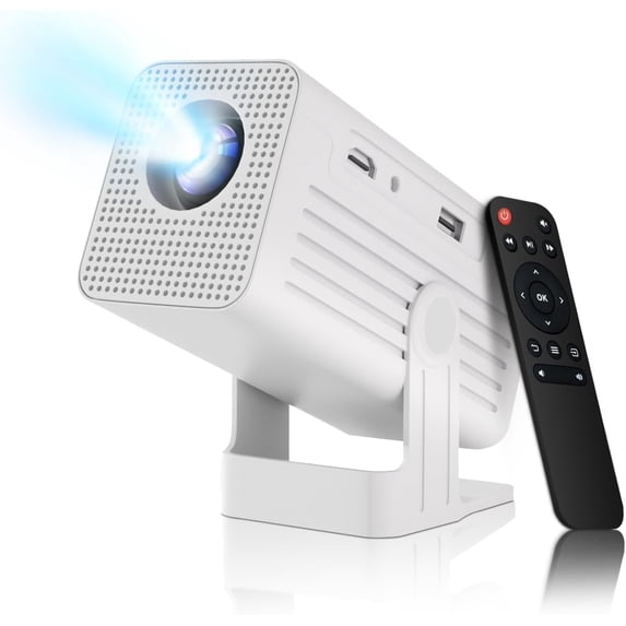 Mini Projector with WiFi and Bluetooth, 1080P Supported Smart Projector ...