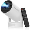 Mini Projector with WiFi and Bluetooth, Support 4K 1080P 170 ANSI Auto ...