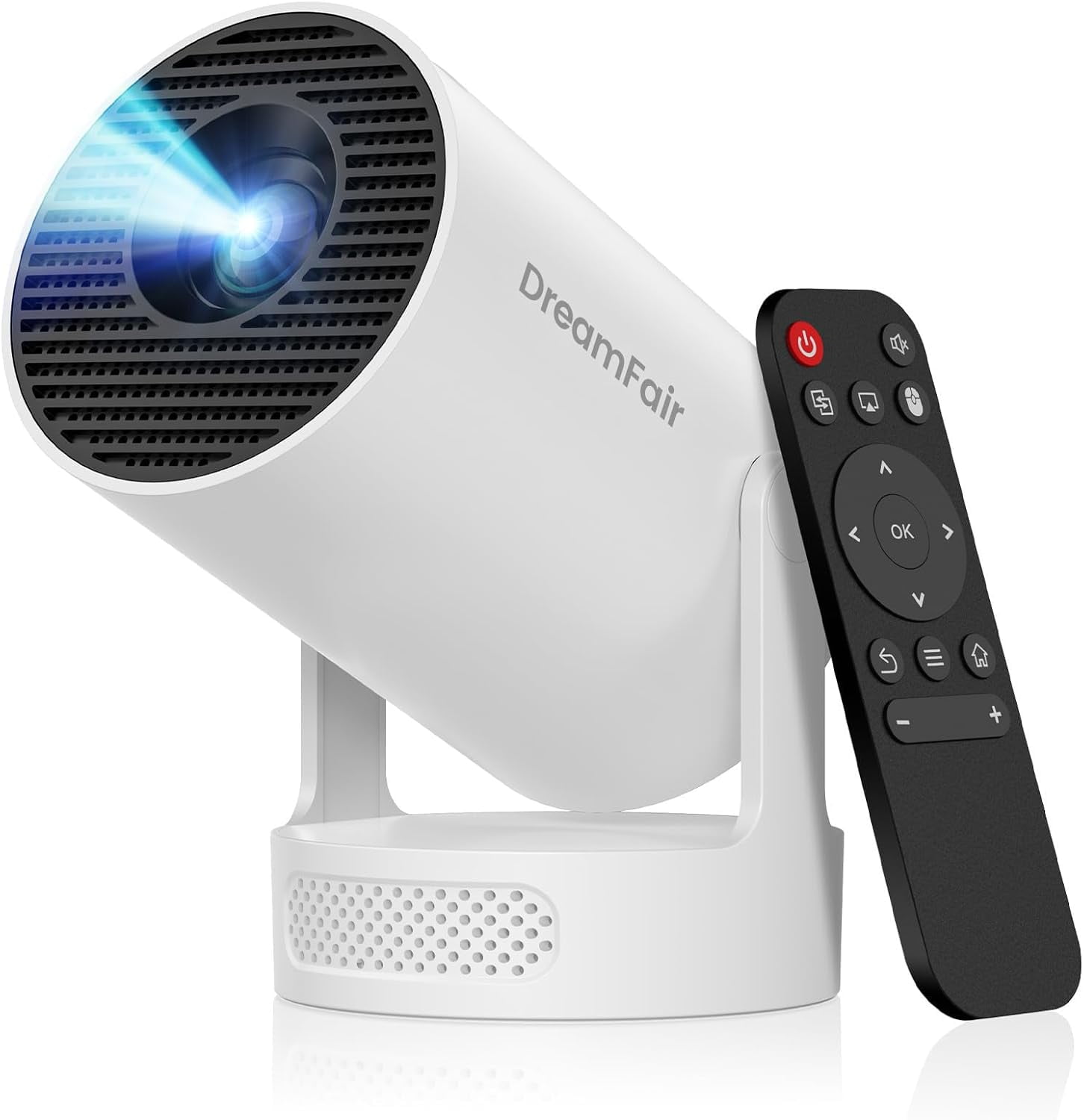 Mini Projector with WiFi and Bluetooth, Support 4K 1080P 170 ANSI Auto ...