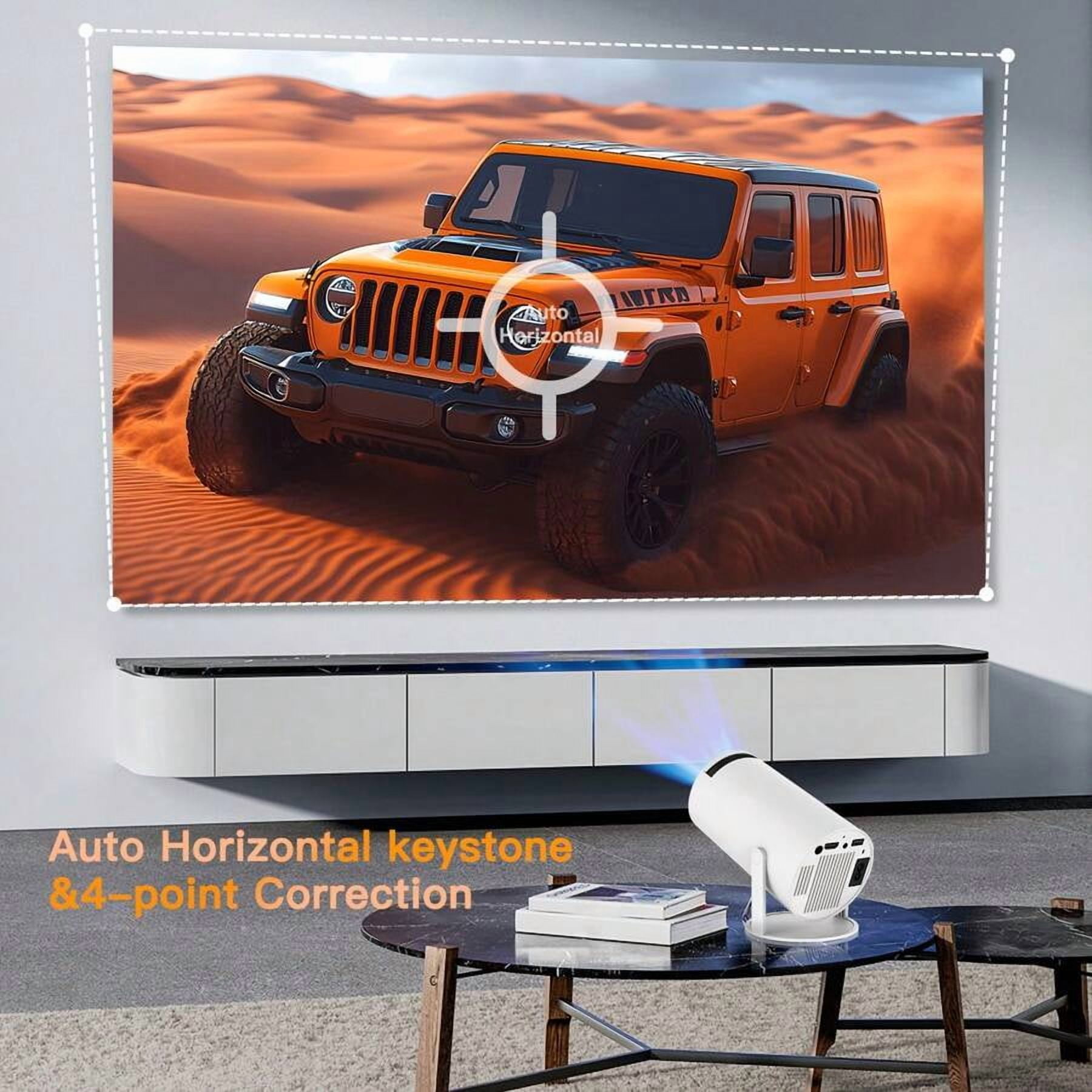 Mini Projector With Android 11, Portable Projector 4K 1080P Full HD ...