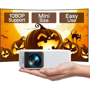 GPX TFT LCD Bluetooth Projector with HDMI Cable, PJ712W, White ...