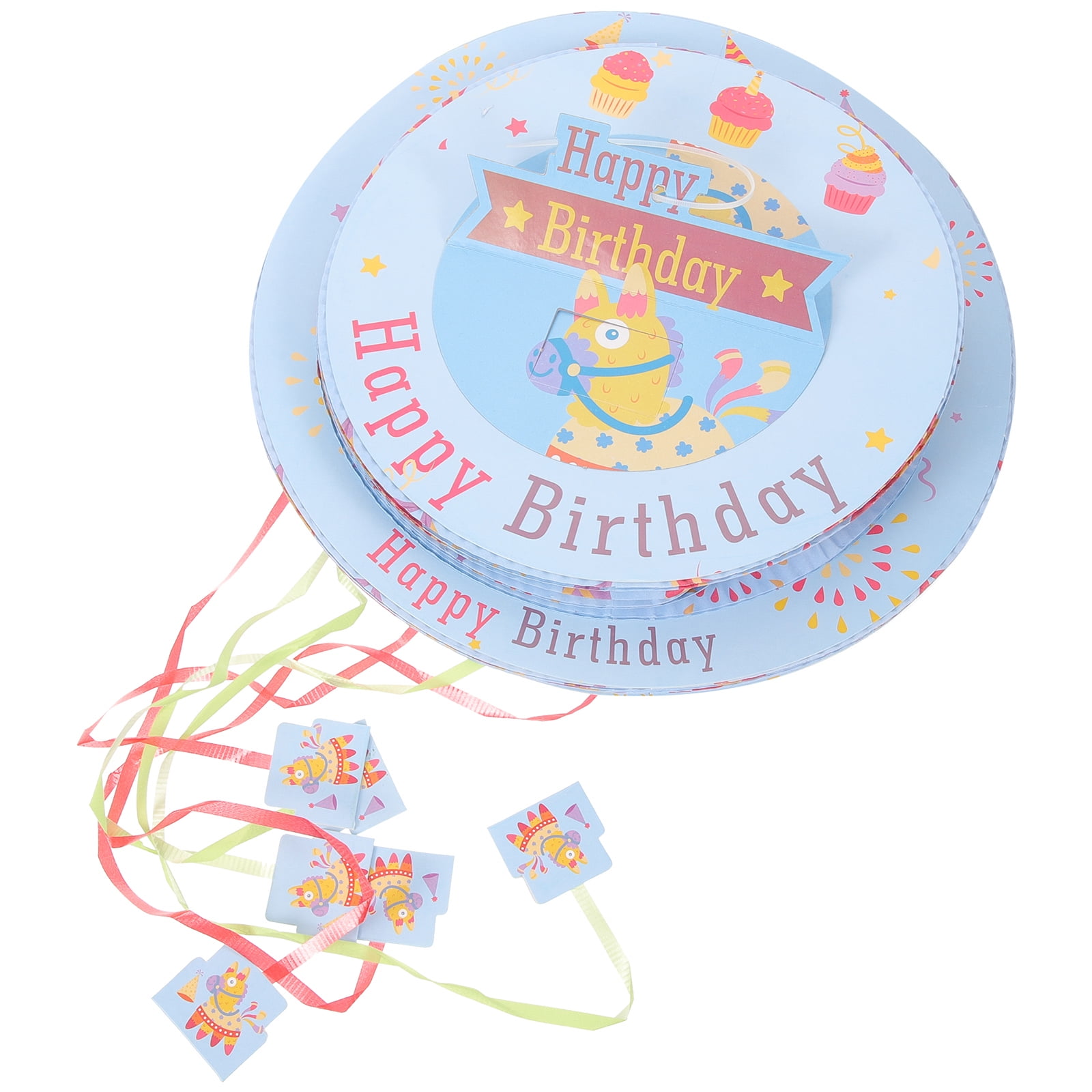 Mini Pull String Pinata Birthday Cake Pinata Prop Adult Pinata Party ...