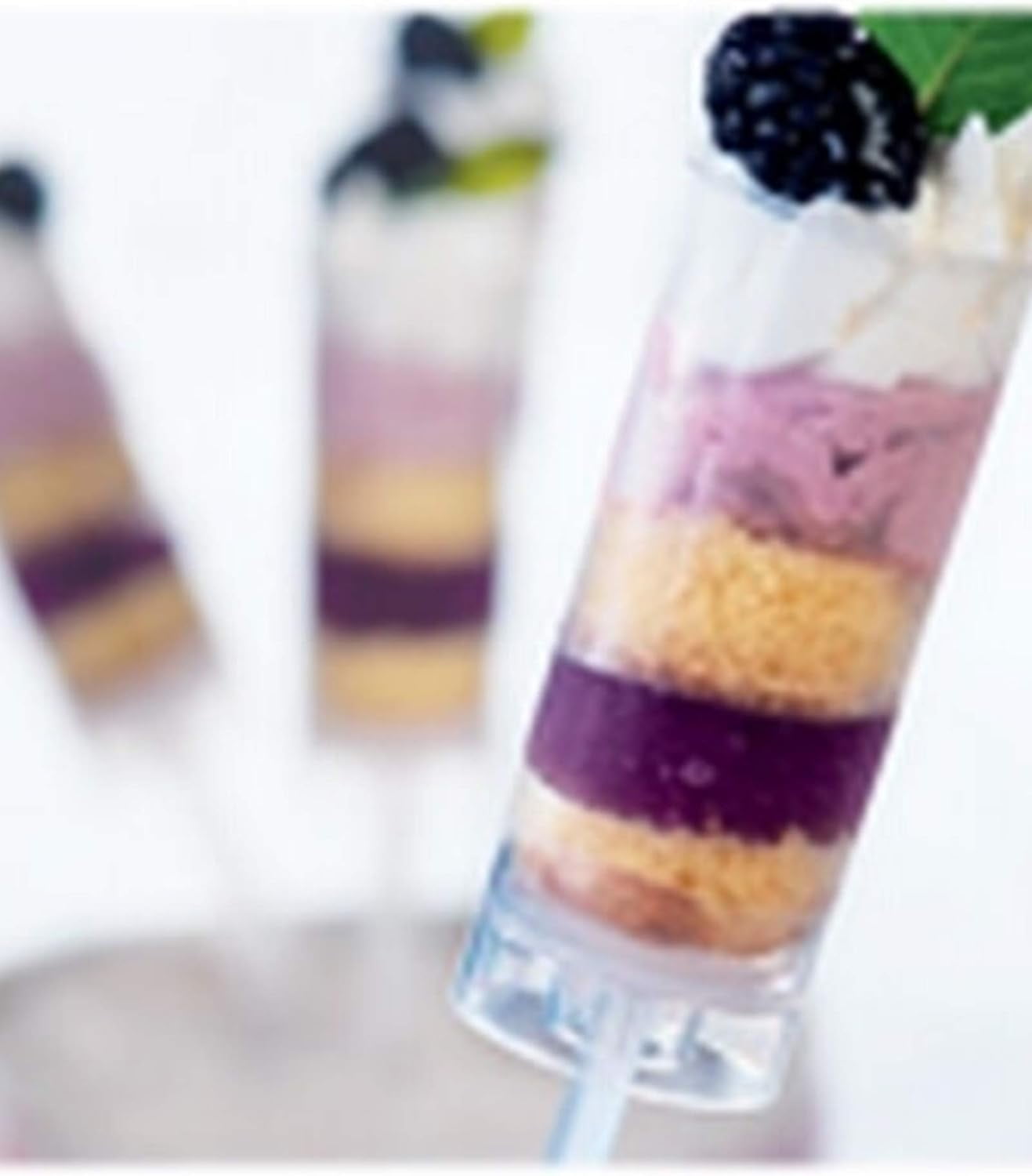 Mini Push-up Cake Pop Shooter (Push Pops) Plastic Containers - 100 ...