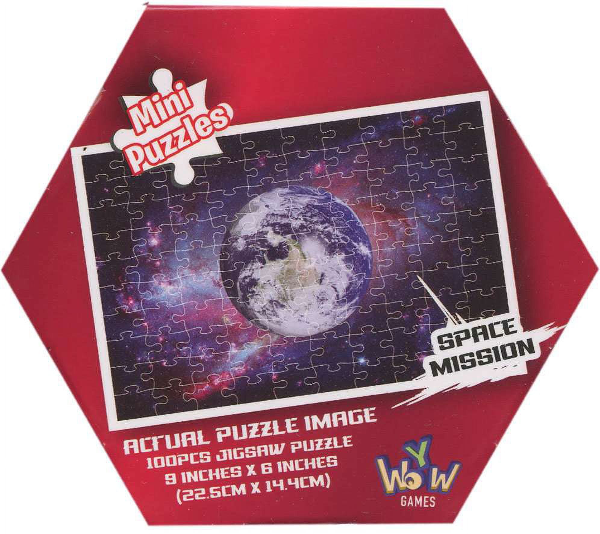 Mini Puzzles Space Mission Earth Mini Puzzle - Walmart.com
