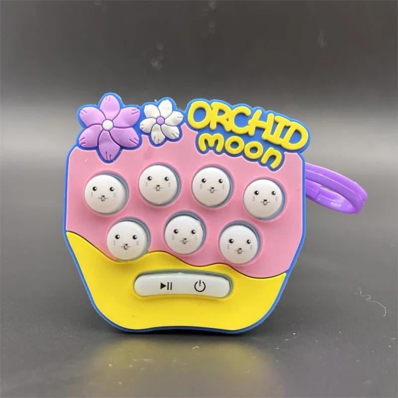 Mini Quick Push Electronic Gaming Machine Light Up Game Whack-a-mole ...