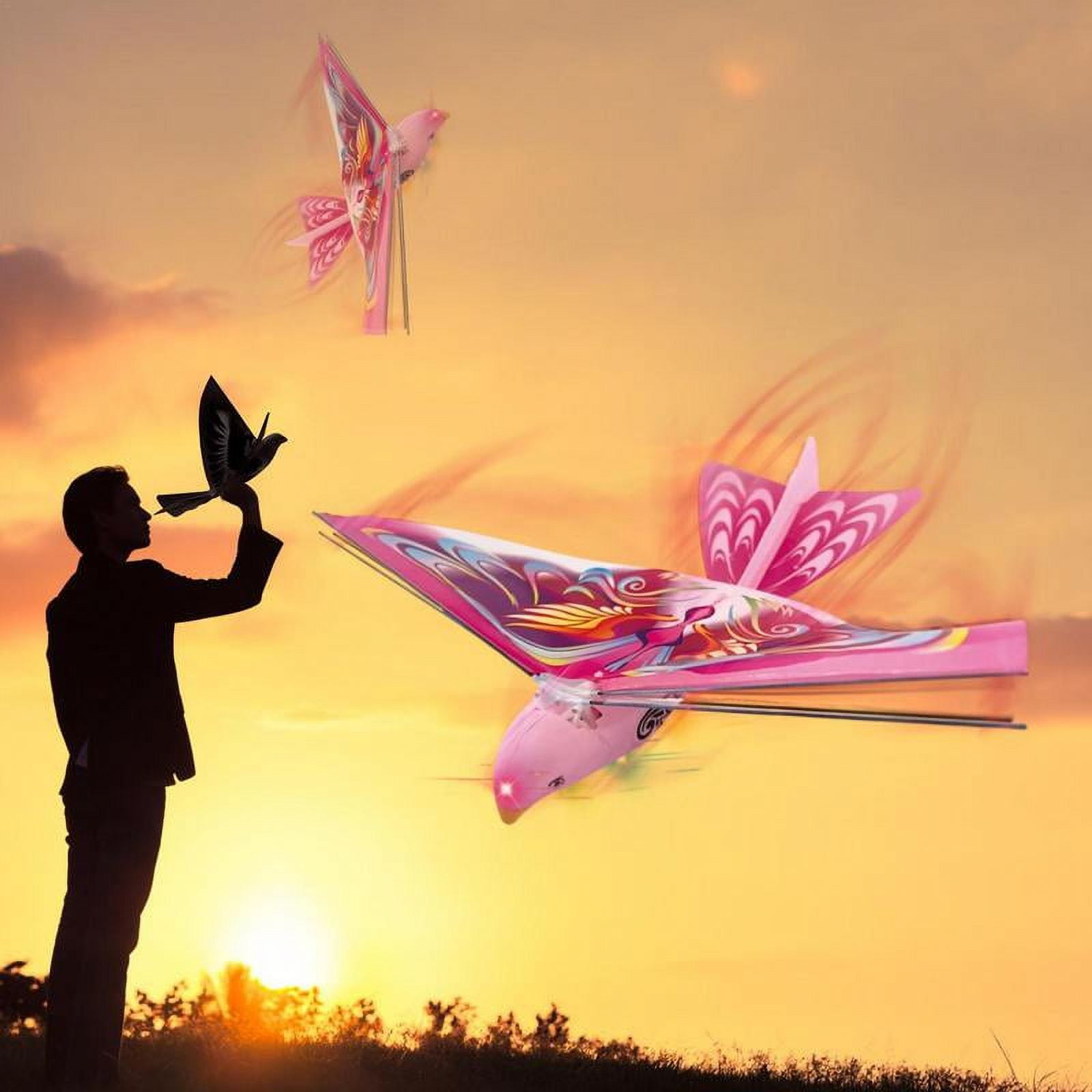 Mini RC Flying Bird Bionic Birds Drone Toys Outdoor Remote Control E ...