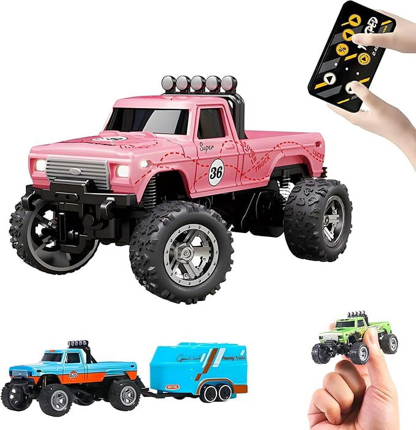 Mini RC Monster Truck,Remote Control Monster Truck, Remote Control Car ...