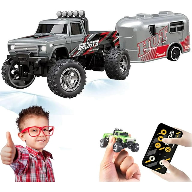 Mini RC Monster Truck, RC Monster Truck, Tiny Truck RC, RC Semi Truck ...