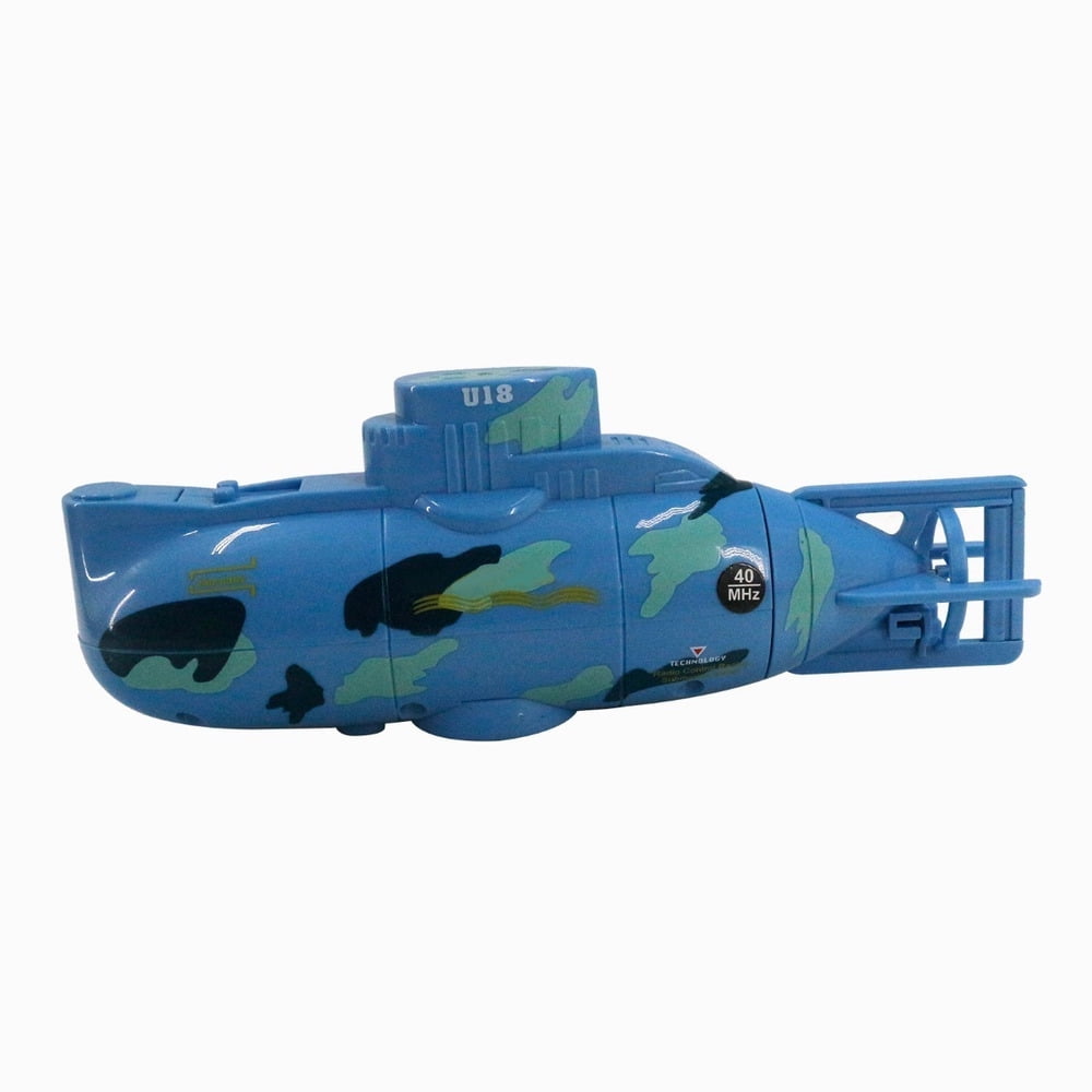 Mini RC Submarine Remote Control Boat Waterproof Toy - Walmart.com