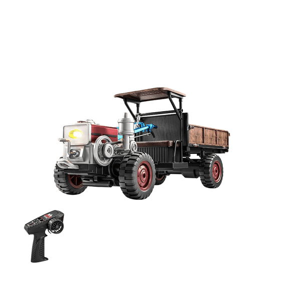 Mini RC Tractor for Adults, 1/16 Scale 2.4G 4WD Full-Proportional RC ...