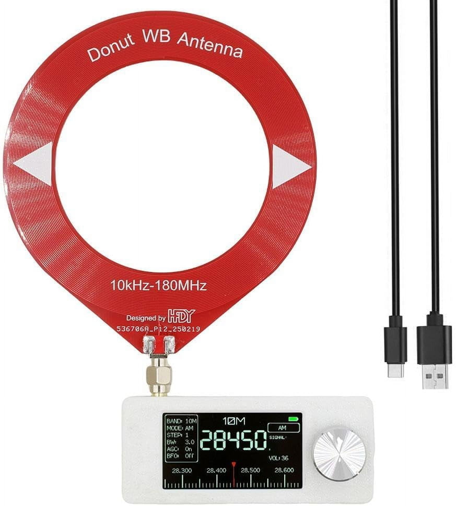 Mini Radio Receiver Portable Shortwave Radios Lsb USB Am Fm Full Band ...