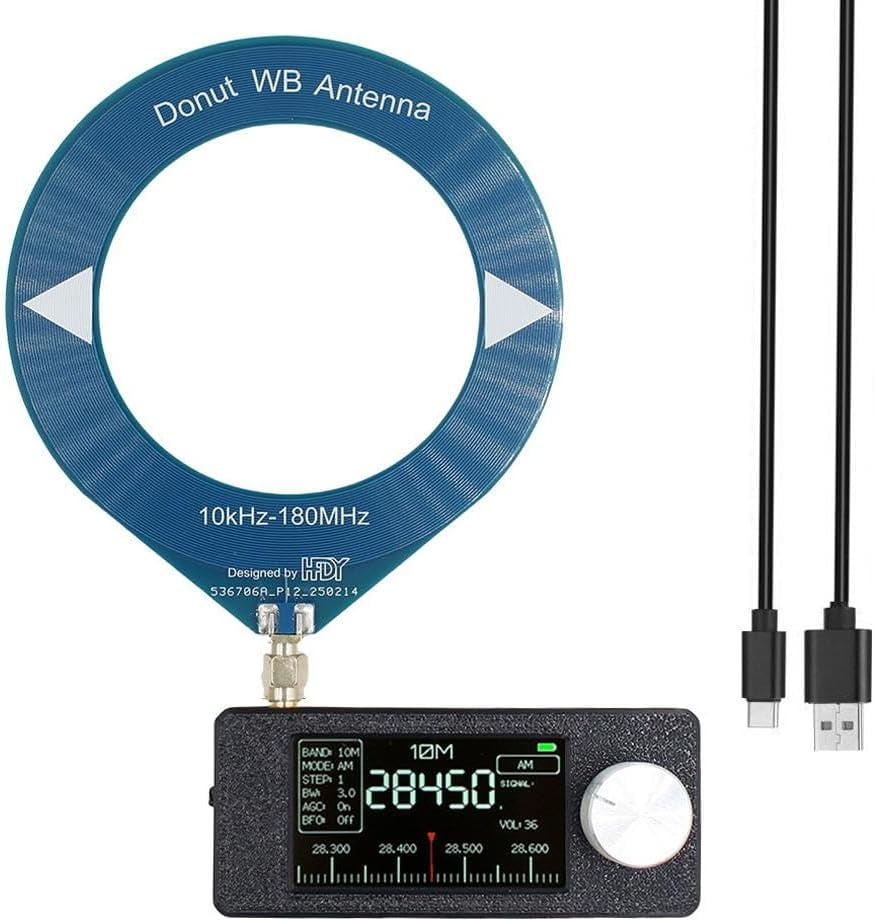 Mini Radio Receiver Portable Shortwave Radios Lsb USB Am Fm Full Band ...