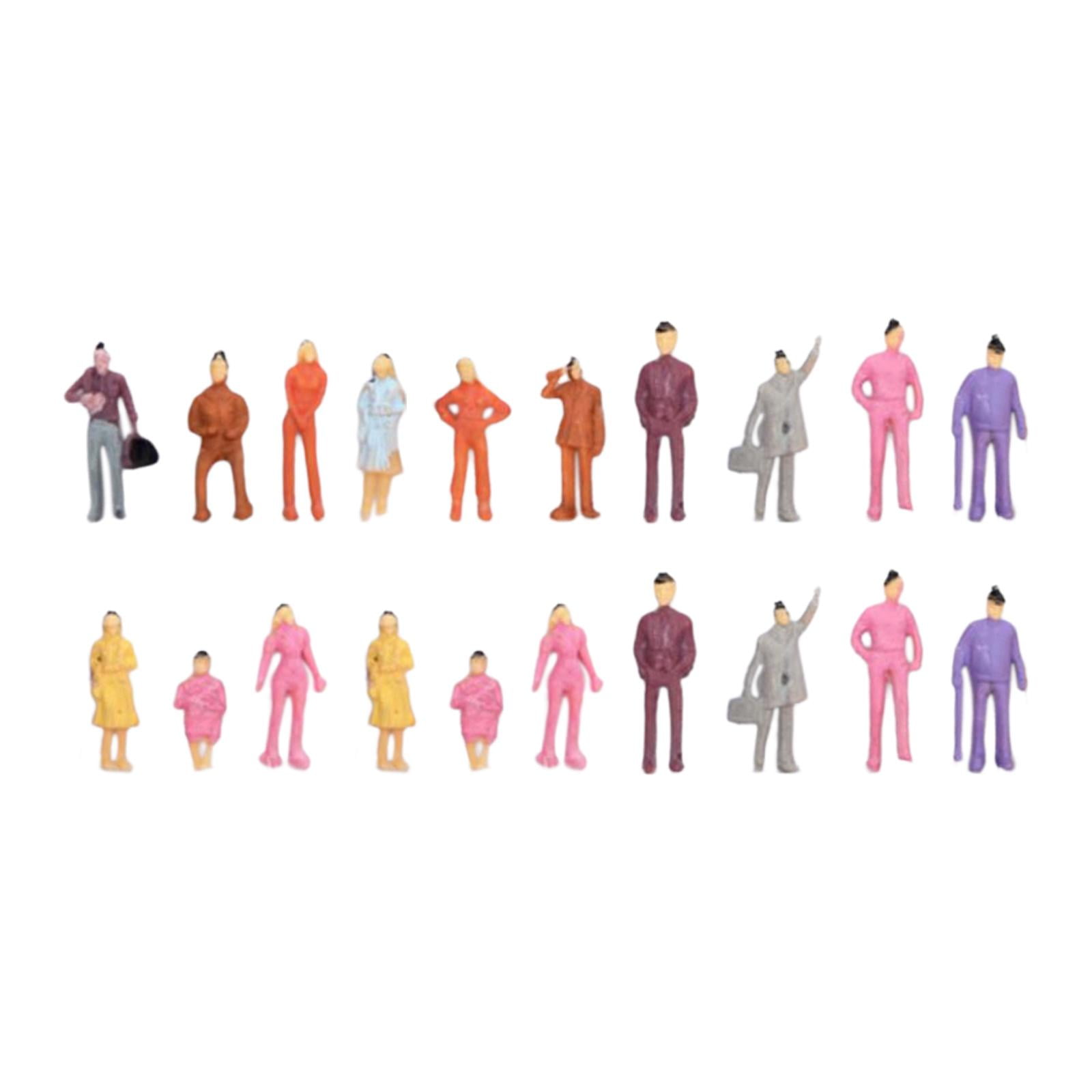 Mini Railroad Figure Street Scene Scenery Movie Props Train Track ...