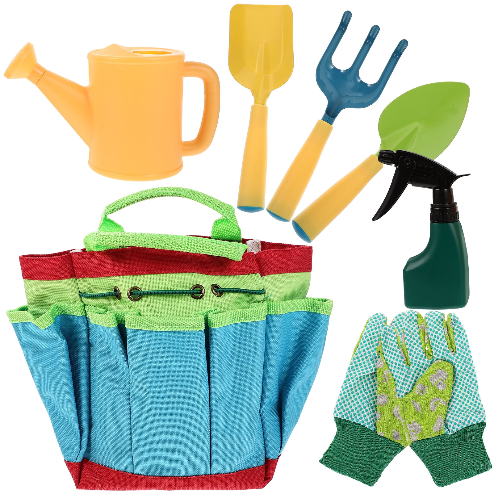 Mini Rake Small Sand Shovel Hand Plow for Gardening Gloves Children ...
