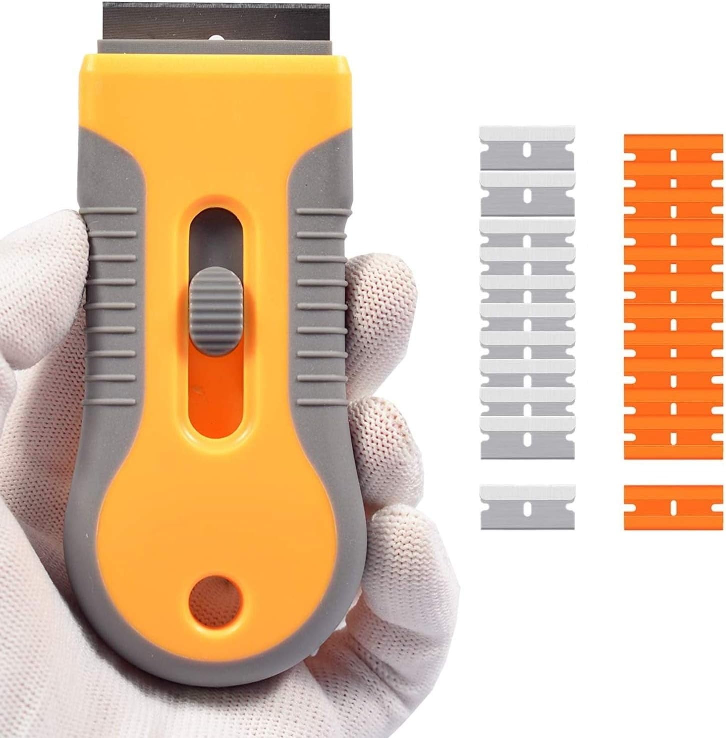 Mini Razor Blade Scraper Retractable Scraper Tool for Removing Glue ...