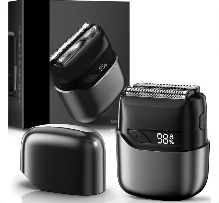 Mini Razor, Compact Face Shaver, IPX7 Waterproof Wet Dry Fathers Day ...